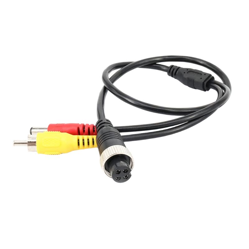 Aviation to Audio Vehicle Cable – AV Male Adapter for Monitoring ...