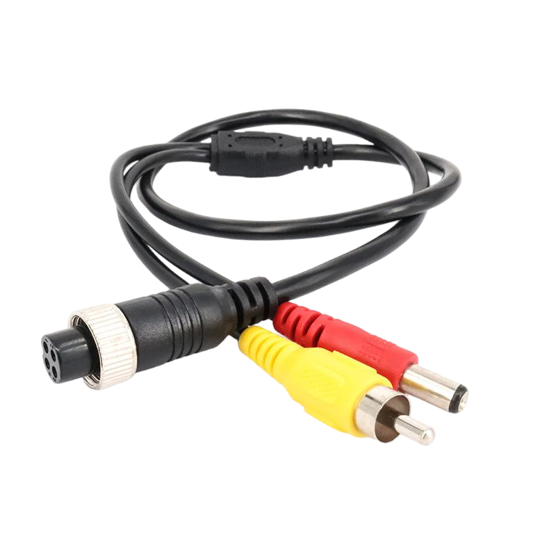 Aviation to Audio Vehicle Cable – AV Male Adapter for Monitoring ...
