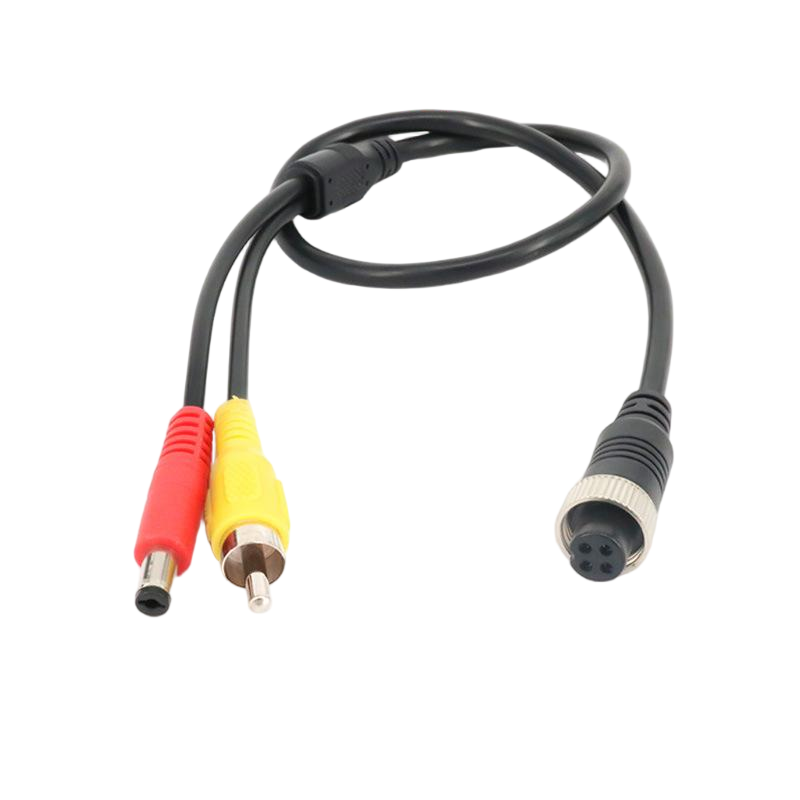 Aviation to Audio Vehicle Cable – AV Male Adapter for Monitoring ...